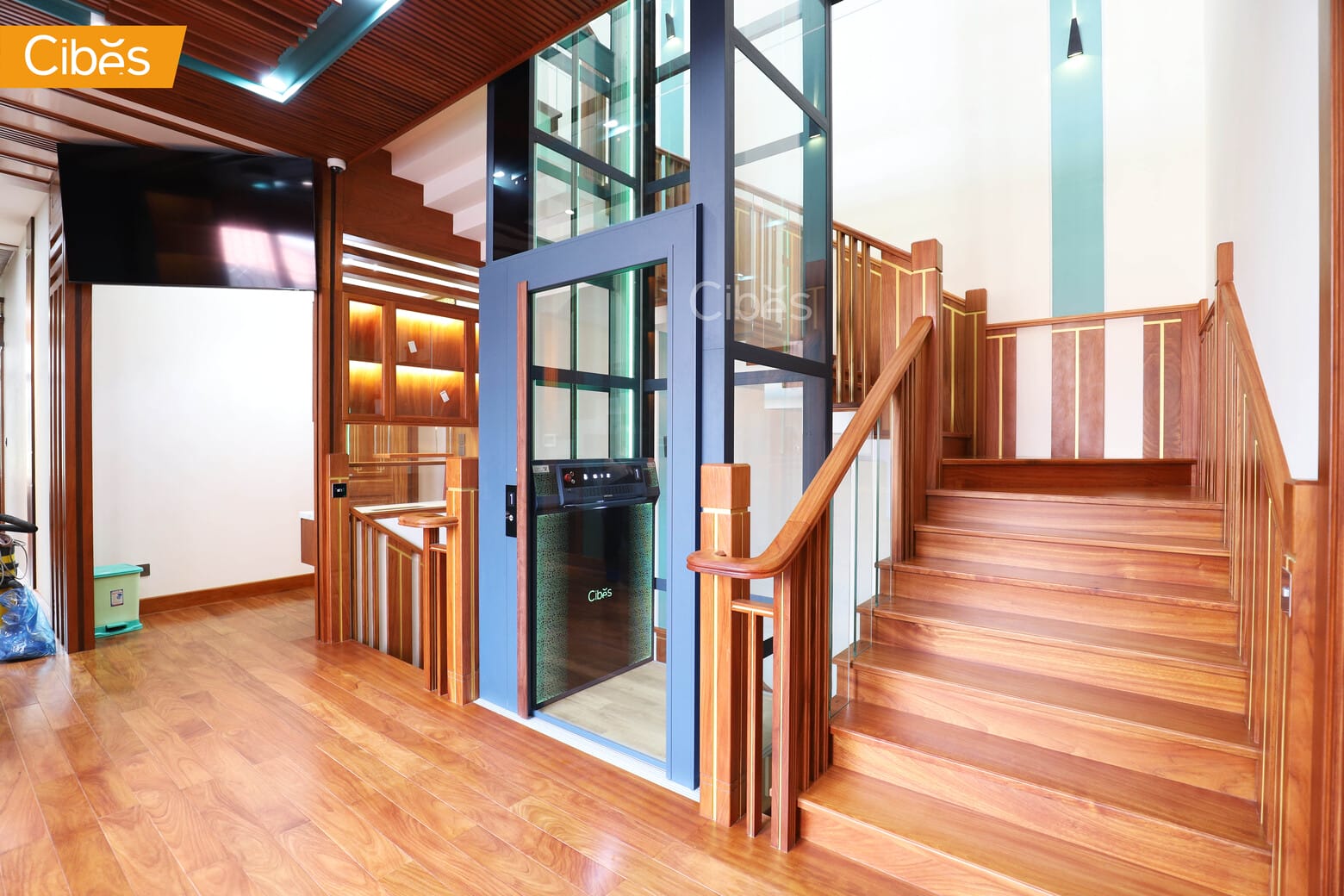 IMG 4794 VOYAGER V80 Galaxy Air ลิฟท์บ้าน 3 ชั้น - Cibes Lift (Thailand)